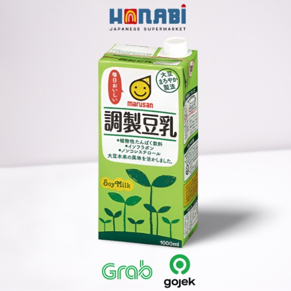 Jual Marusan Tonyu Matcha Soy Milk 1L - Susu Kedelai Rasa Matcha Made ...