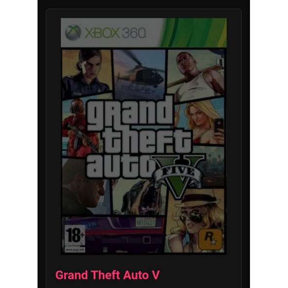 Jual kaset xbox GTA V XBOX 360 (2CD) | Shopee Indonesia