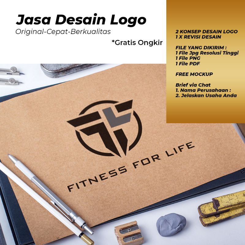 Jual (PREMIUM) JASA DESIGN LOGO OLSHOP BISNIS BISA CUSTOM BY REQUEST ...