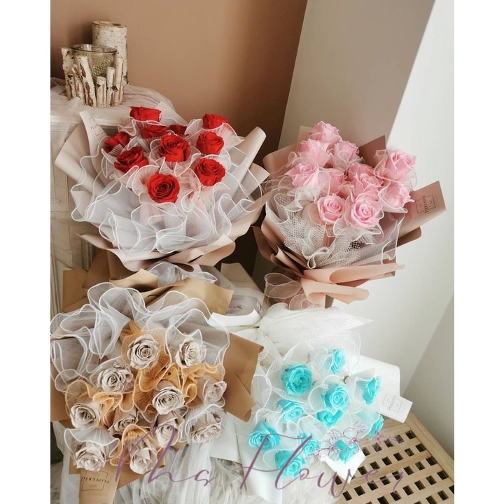 Jual Buket bunga Mawar Artificial/Buket Bunga Mawar Sabun/Buket Bunga ...