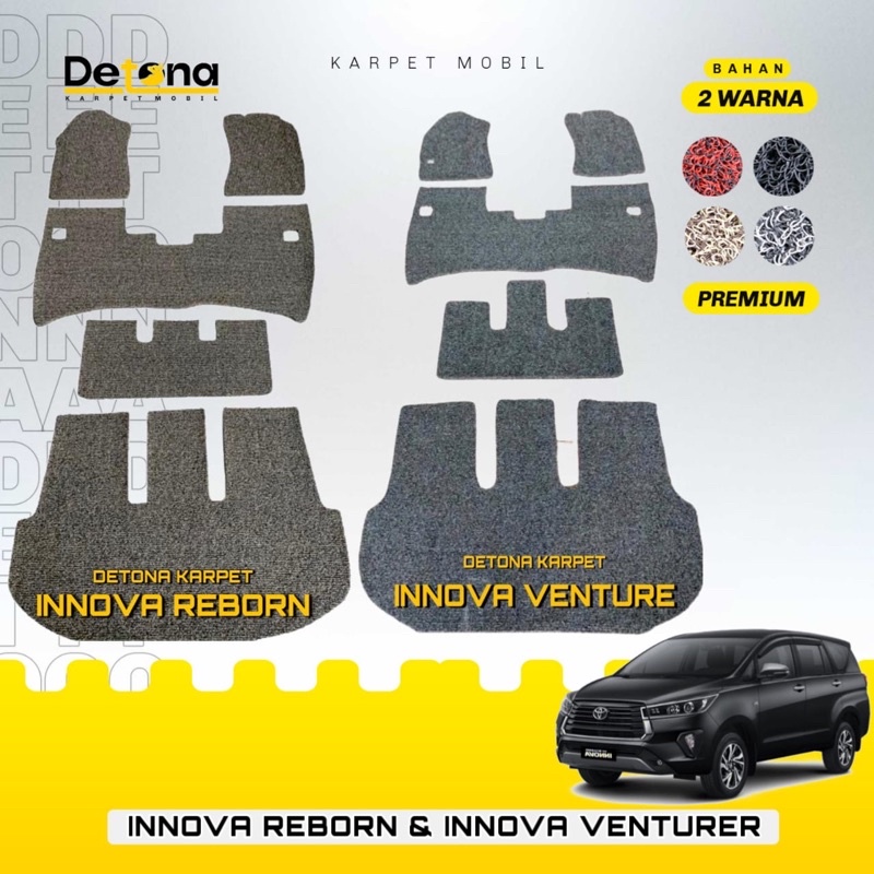 Jual KARPET MOBIL INNOVA REBORN 2015-2025 & INNOVA VENTURER 2015-2025 ...