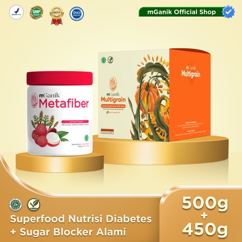 Jual mGanik Multigrain Obat Penurun Gula Darah Kencing Manis ORIGINAL ...