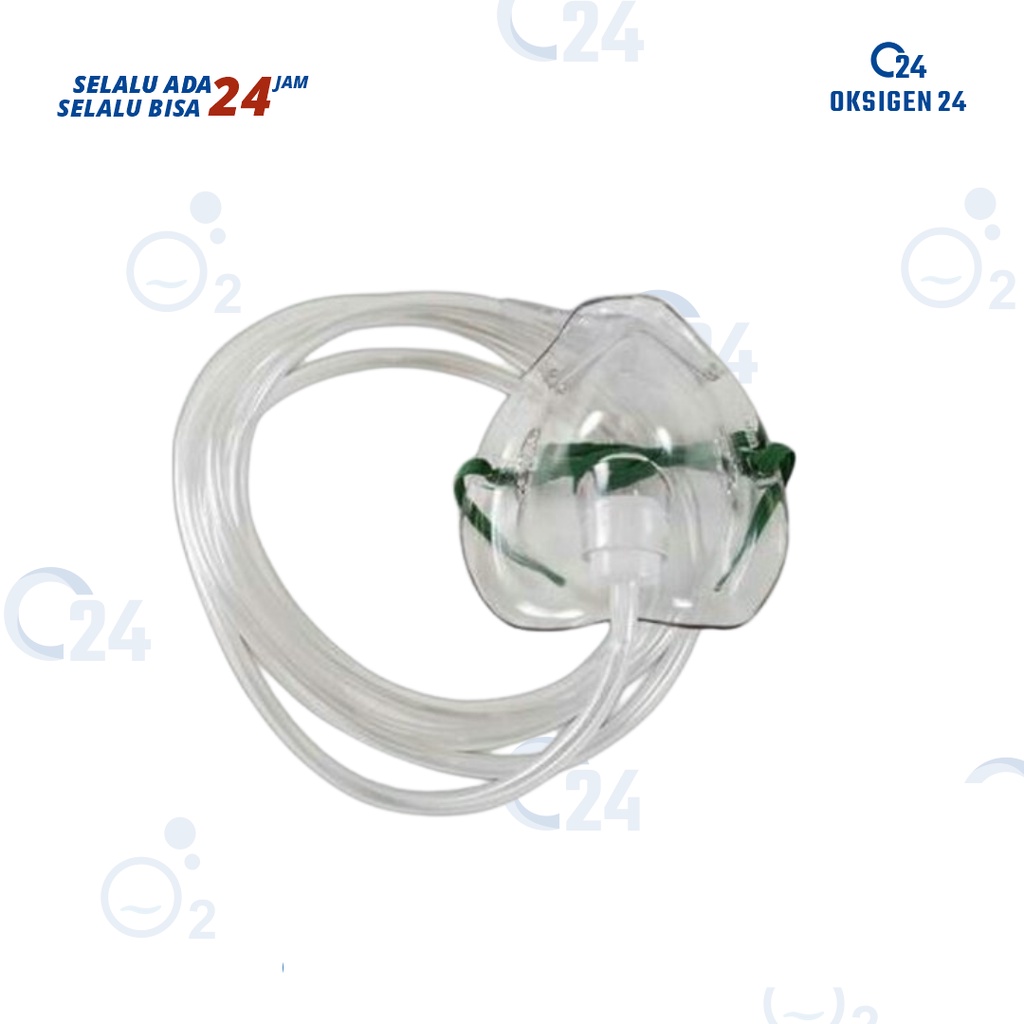 Jual Oksigen24 - Selang Masker / Masker Oksigen / Selang Masker Dewasa ...