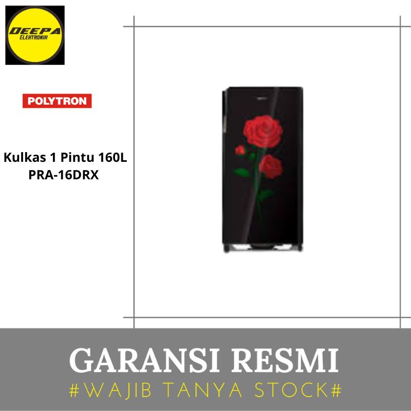 Jual POLYTRON PRA-16DRX Kulkas 1 Pintu 160L Deepa | Shopee Indonesia