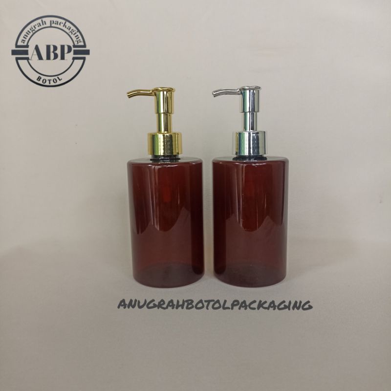 Jual Botol Pump 250 ml Rf dioly Amber Pump luxury Gold silver Varian/Botol Minimalis Kecil 250 ...
