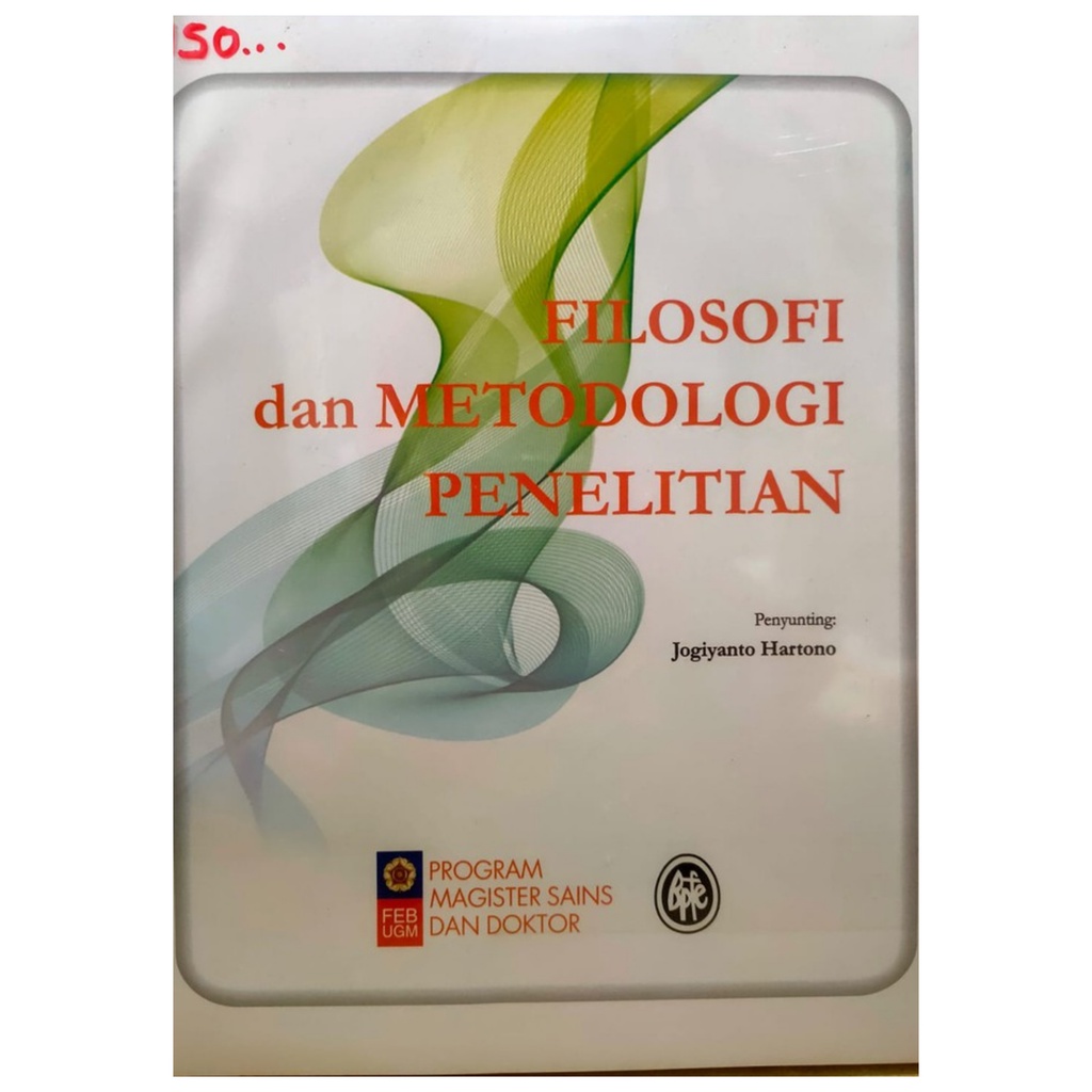 Jual Filosofi dan Metodologi Penelitian - Jogiyanto Hartono - BPFE ...