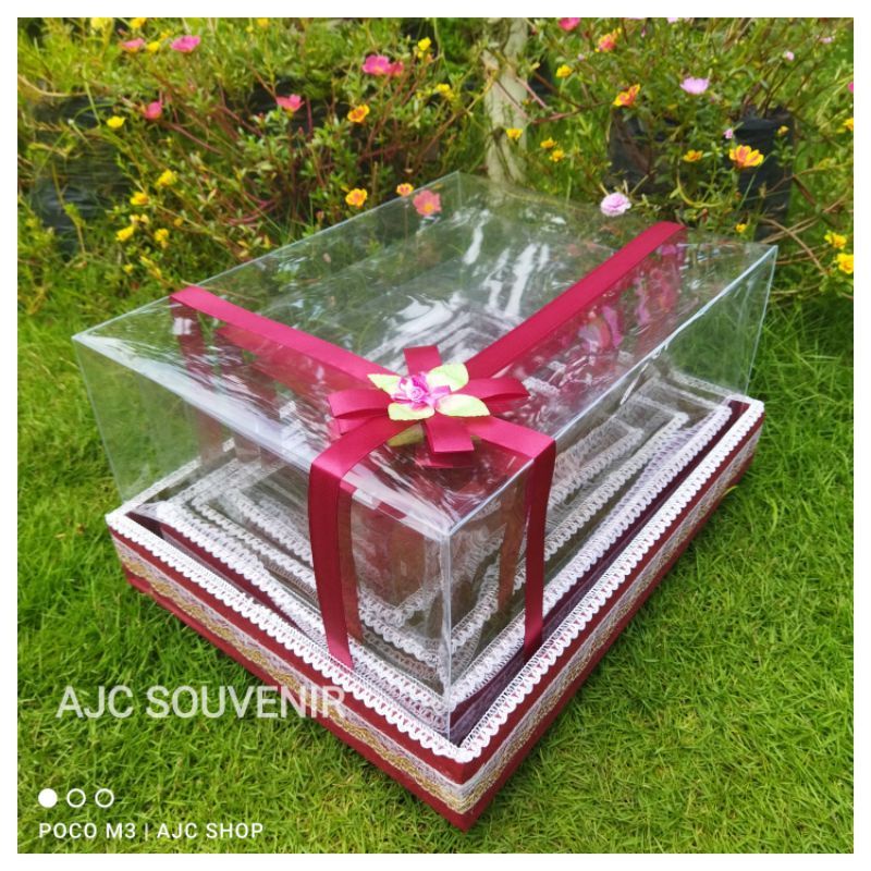 Jual kotak hantaran pernikahan set lengkap isi4 box hantaran parcel ...