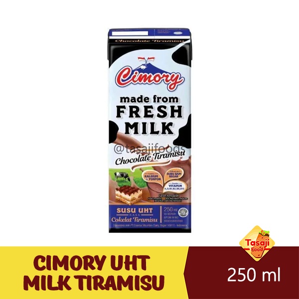 Jual Cimory UHT Milk 250 Ml Tiramisu | Shopee Indonesia