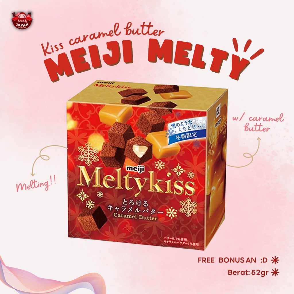Jual Meiji Melty kiss caramel butter | Shopee Indonesia