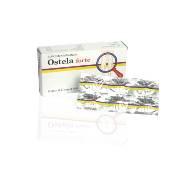 Jual Ostela Forte Memelihara Kesehatan Sendi Original - Isi 30 Kaplet ...