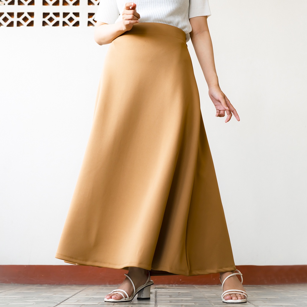 Jual HaymeeIDN - Rok Ruffle Scuba Bangkok Ruffle Skirt Premium Rok SEGI ...