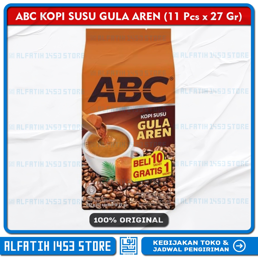 Jual ABC KOPI SUSU GULA AREN Kopi Instant Sachet (11 Pcs x 27 Gr ...