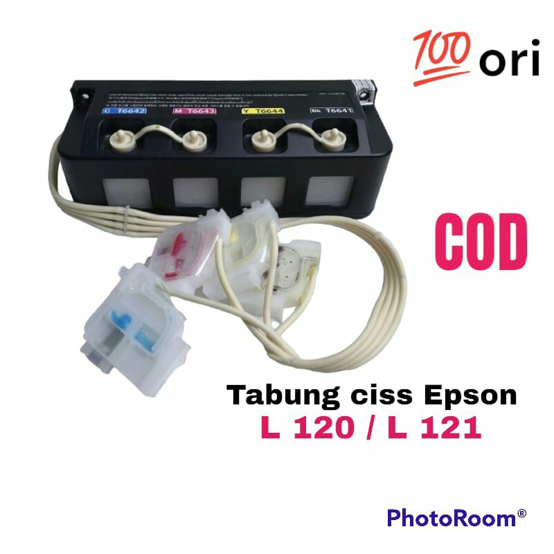 Jual tabung ciss printer epson L 120 L 121 cabutan unit original ...