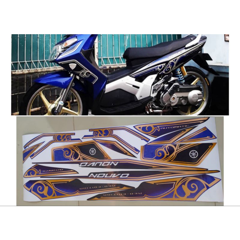 Jual striping stiker nouvo z, neo edition | Shopee Indonesia