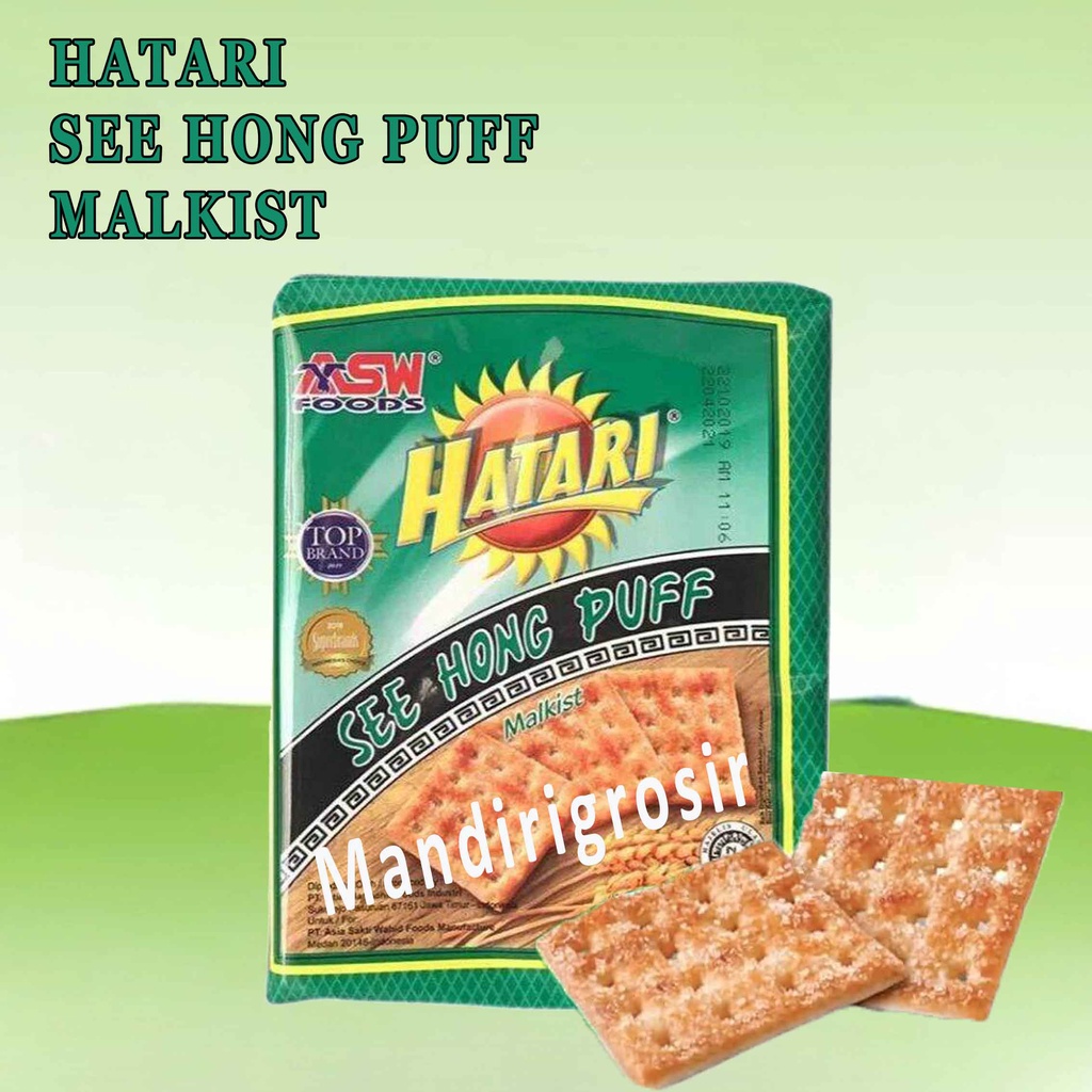 Jual HATARI * SEE HONG PUFF MALKIST *245g | Shopee Indonesia
