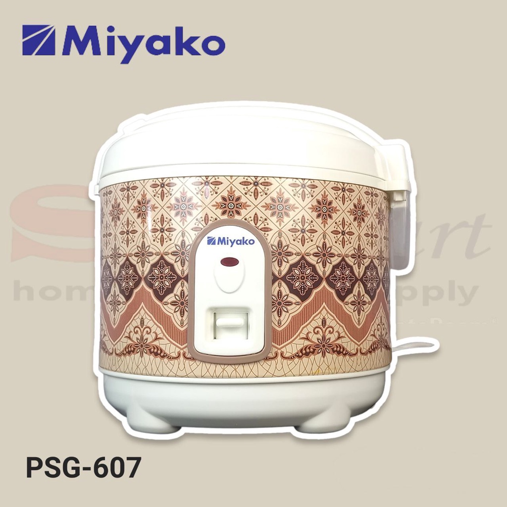 Jual Rice Cooker / Multi Cooker Miyako 0.6 LITER PSG-607 | Shopee Indonesia