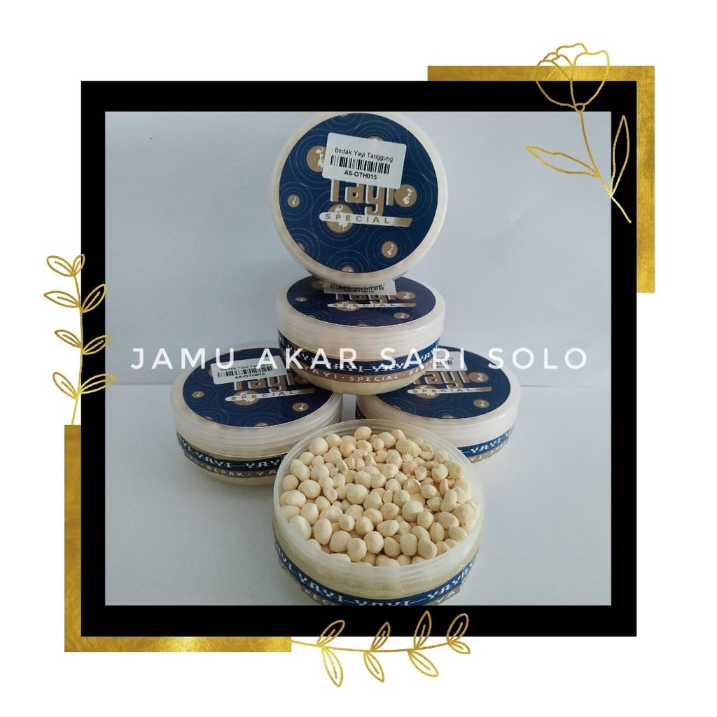 Jual Jamu Akar Sari - Bedak Yayi Tradisional - Untuk Mengencangkan Kulit Wajah dan Mengatasi ...