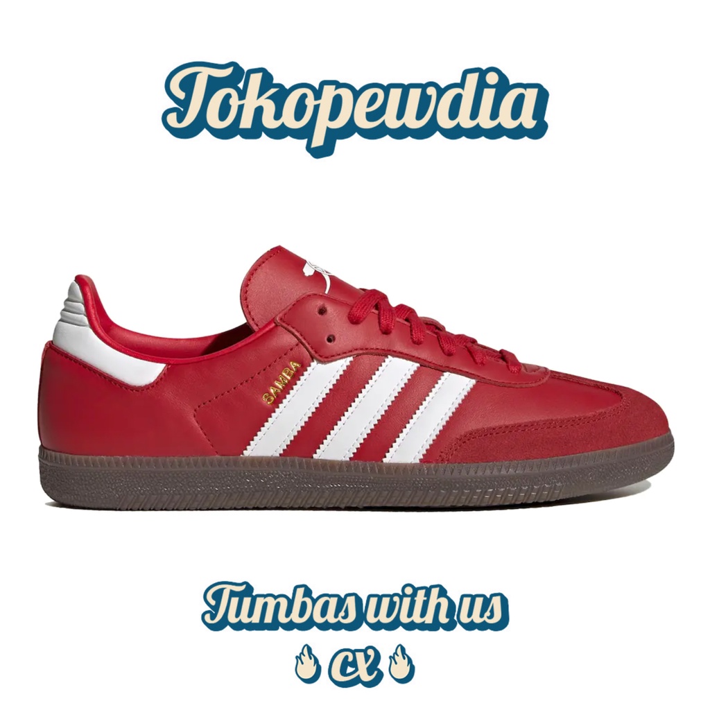 Jual Adidas Samba Team Arsenal HQ7033 | Shopee Indonesia