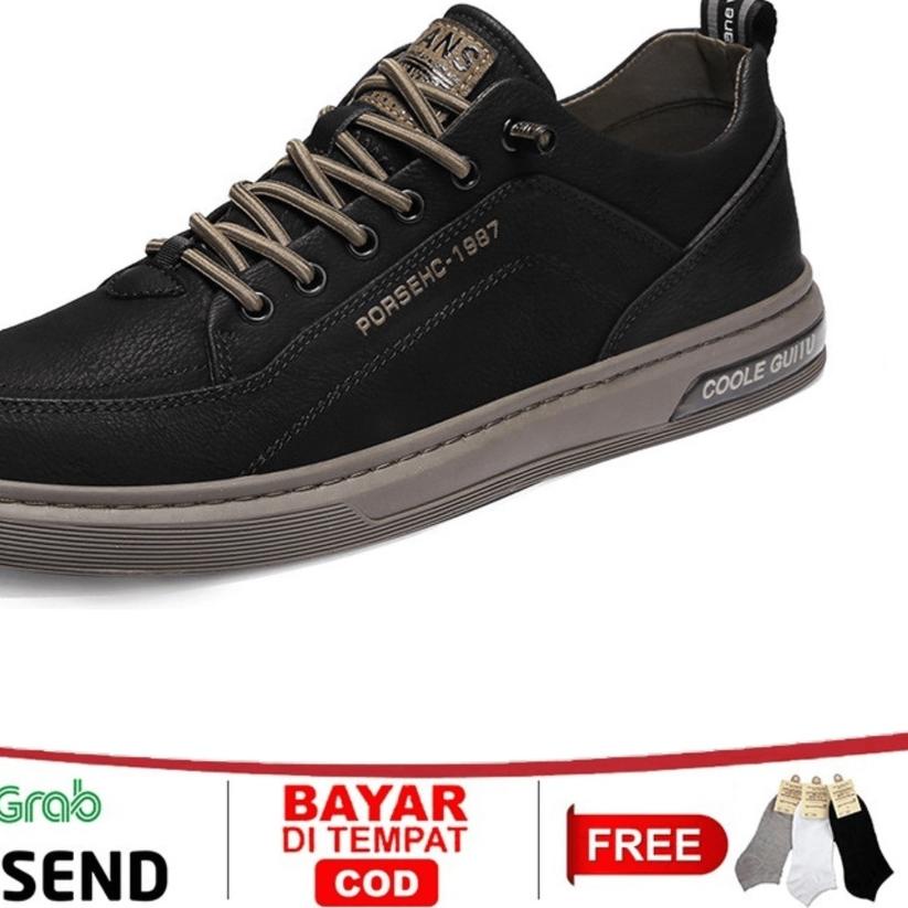 Jual ♛ Leedoo Sepatu Tali Hitam Sepatu Kulit Pantofel Sepatu Pria Formal Sepatu Sneakers Impport ...