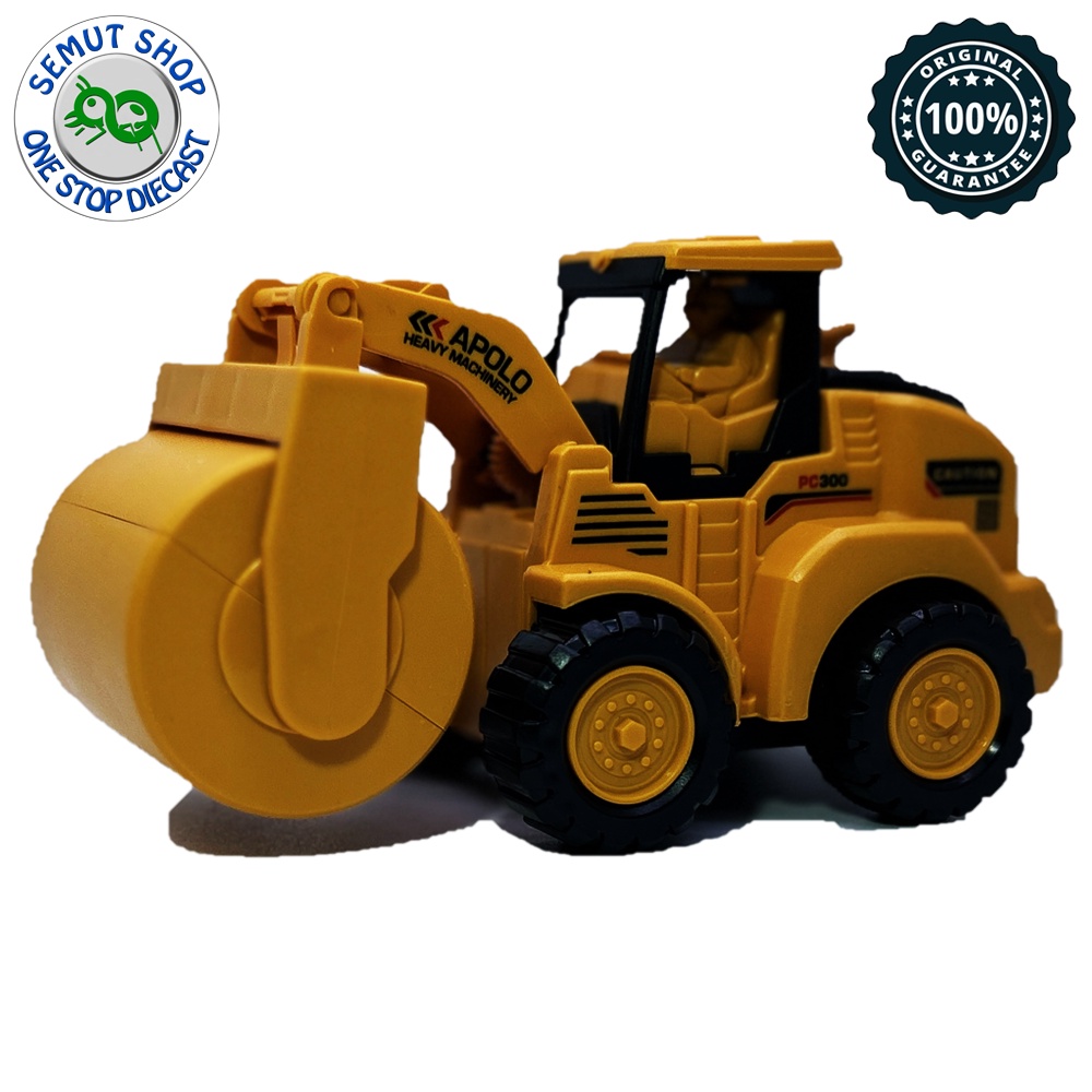 Jual Apolo Road Roller Miniatur Alat Berat Penggiling Aspal Jalan ...