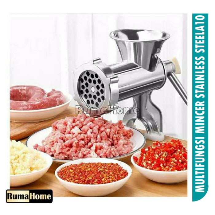 Jual Gilda Alat Penggiling Manual A10 / Meat Mincer / Gilingan Daging ...