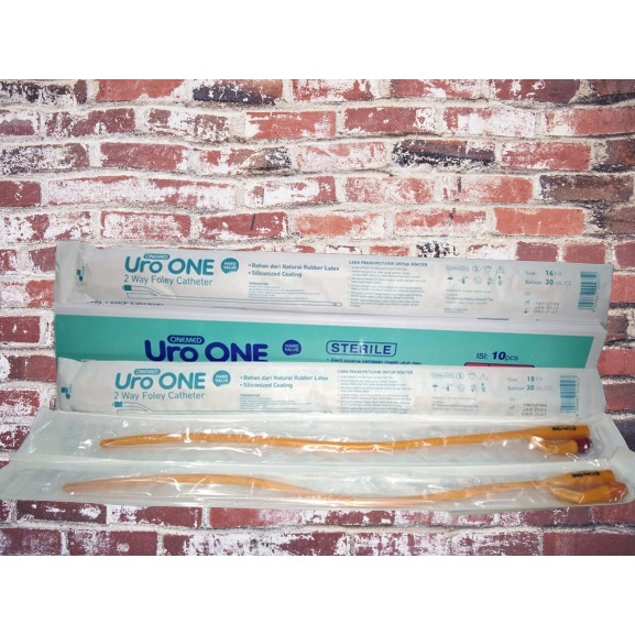 Jual URO ONE FOLEY CATHETER / SELANG KATETER URINE ONEMED PER PCS ...
