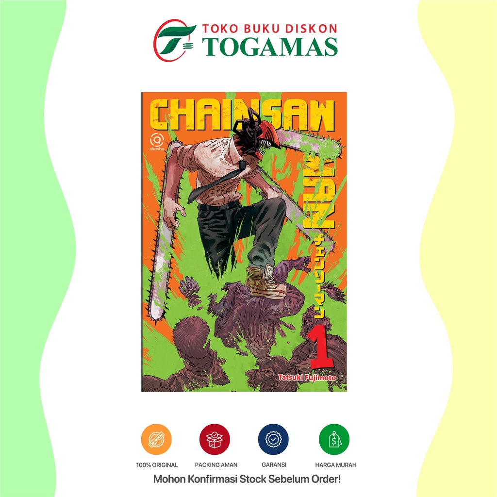 Jual Komik Akasha: Chainsaw Man 01 - TATSUKI FUJIMOTO | Shopee Indonesia