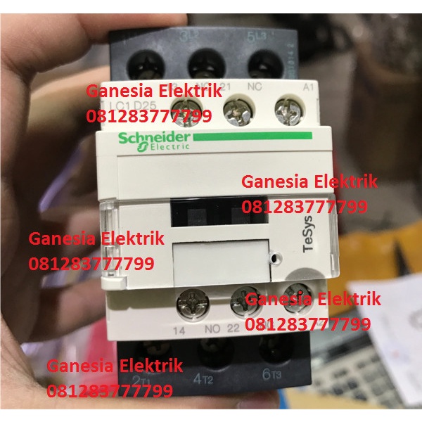 Jual Komponen Kontaktor Schneider Lc1D25M7 / Contactor Lc1D25 Schneider ...