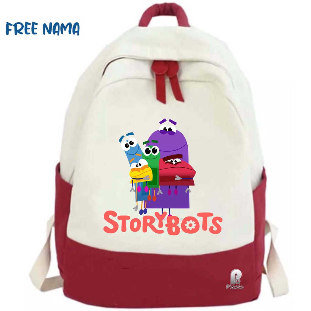 Jual TAS RANSEL BACKPACK ANAK SEKOLAH MOTIF KARTUN/ANIMASI STORY BOTS ...