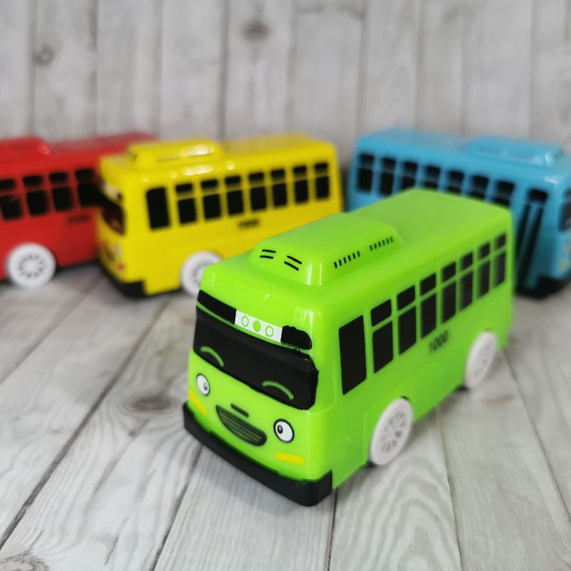 Jual mainan mobil mobilan tayo bus bas pintu berpintu pullback truck ...