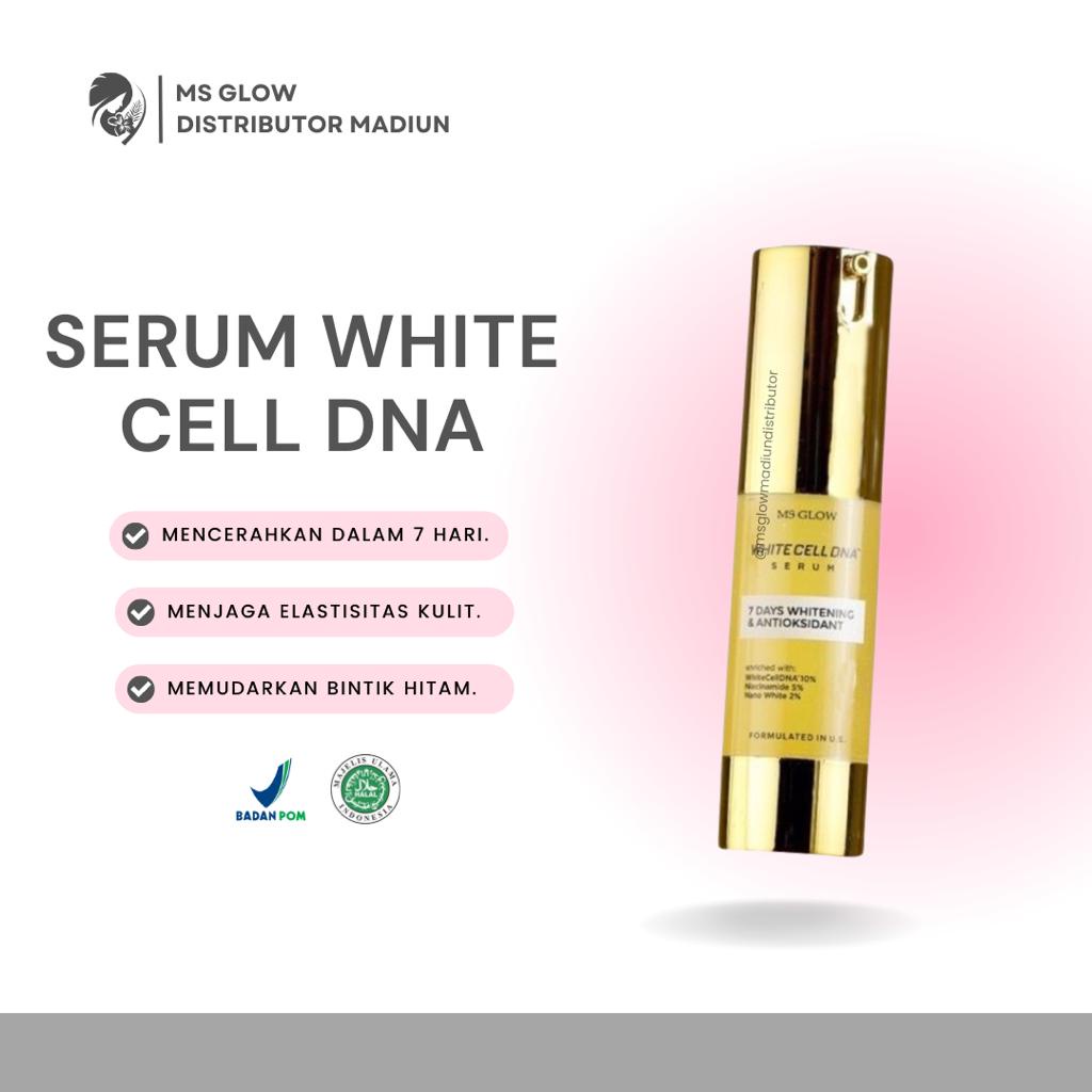 Jual MS GLOW SERUM WHITE CELL DNA | Shopee Indonesia