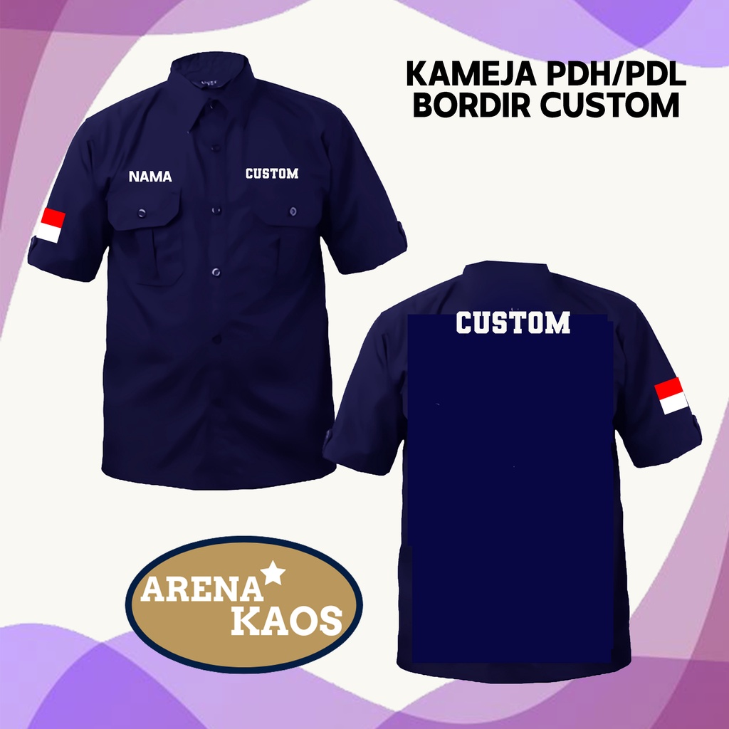 Jual SATUAN KEMEJA PDH/PDL CUSTOM TANPA MINIMAL ORDER SERAGAM KANTOR ECERAN DAN GROSIR | Shopee ...