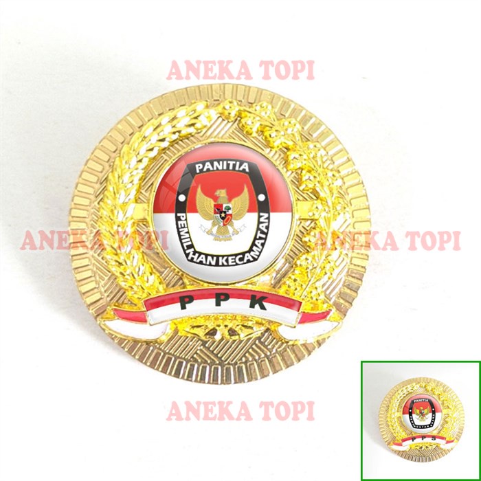 Jual Pin PPS PPK Pin KPU PPK PPS Model Padi Kapas Bulat Pin PPK Pin PPS ...