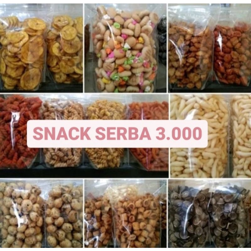 Jual SNACK SERBA 3000/SNACK SERBA TIGA RIBU/JAJAN LEBARAN MURAH ...