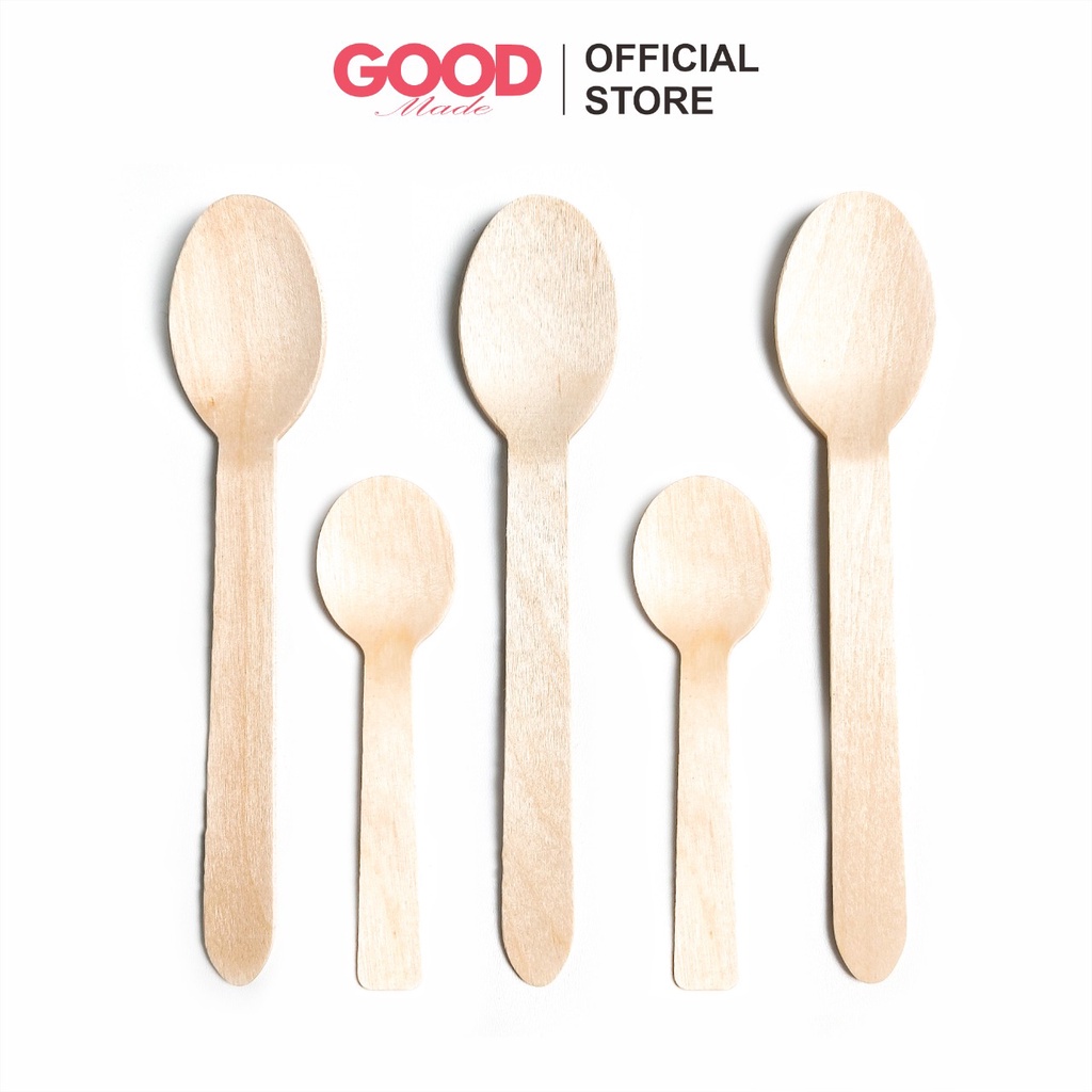 Jual GOOD MADE - Sendok Makan Kayu Wooden Spoon Wooden Spork Sendok ...