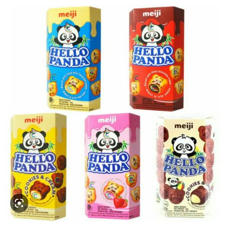 Jual HELLO PANDA (Meiji) | Shopee Indonesia