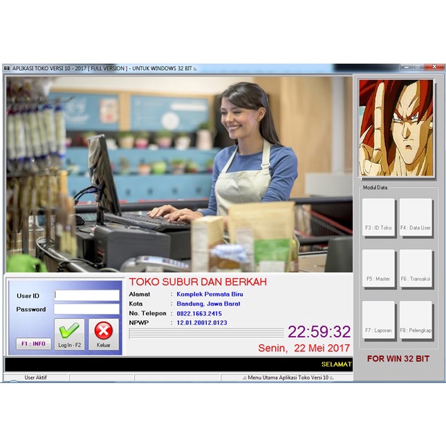 Jual Program Aplikasi Toko Mudah dipahami Support Barcode | Shopee ...