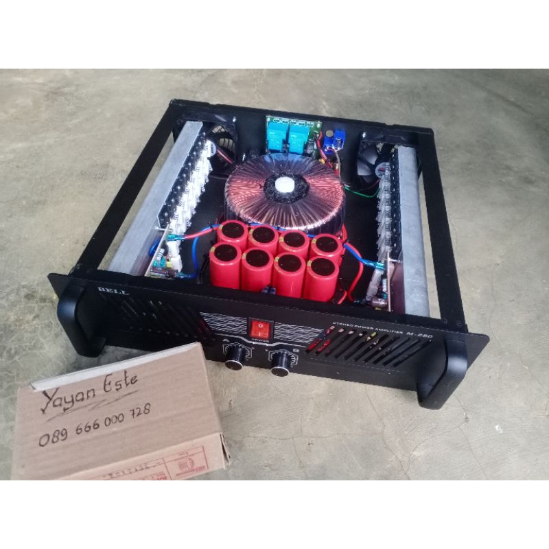 Jual POWER AMPLIFIER RAKITAN 15 AMPER CT 55 / 45 (FREE PACKING KAYU ...