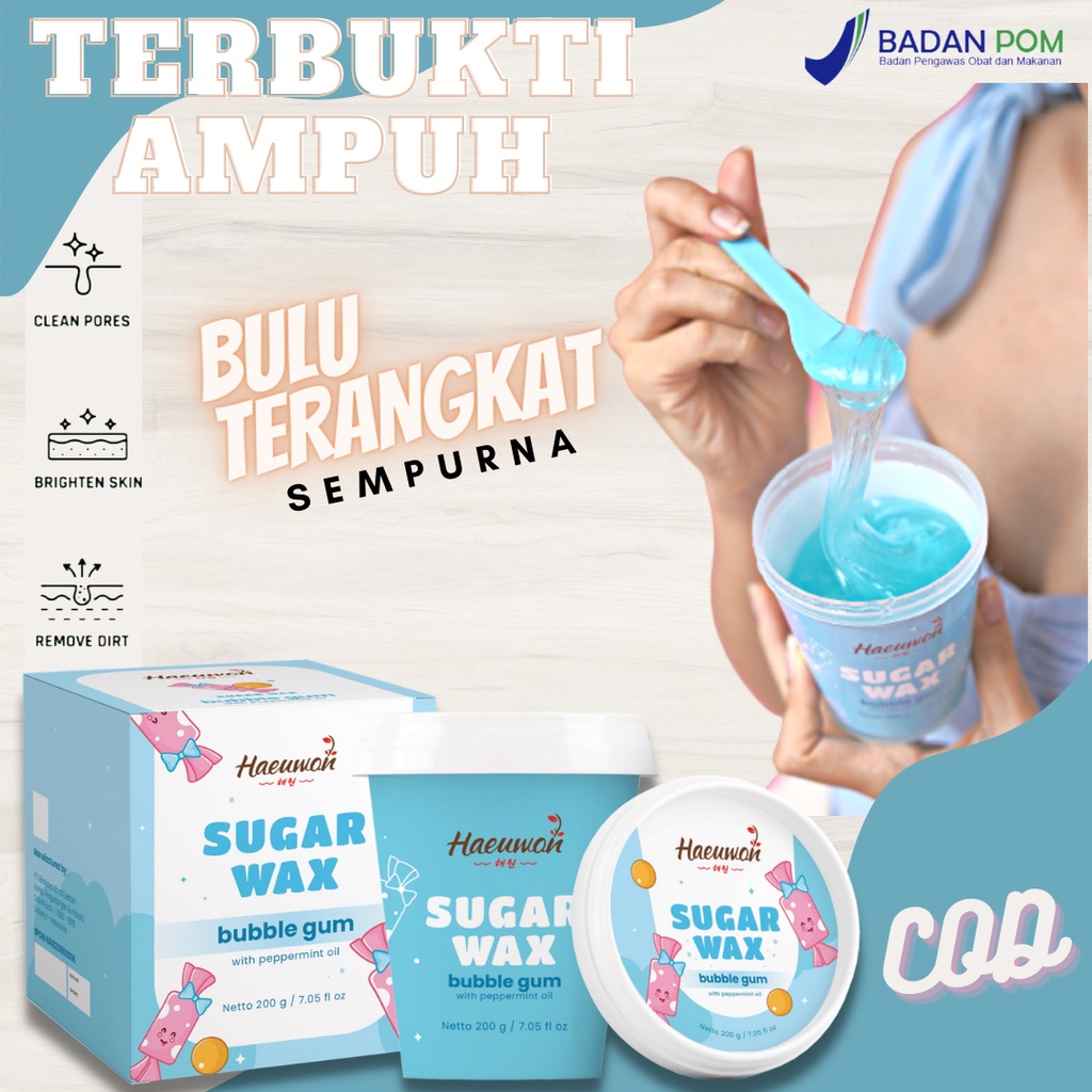 Jual Haeuwon Cream Korean Sugar Waking Kit Penghilang Bulu Ketiak Krim ...