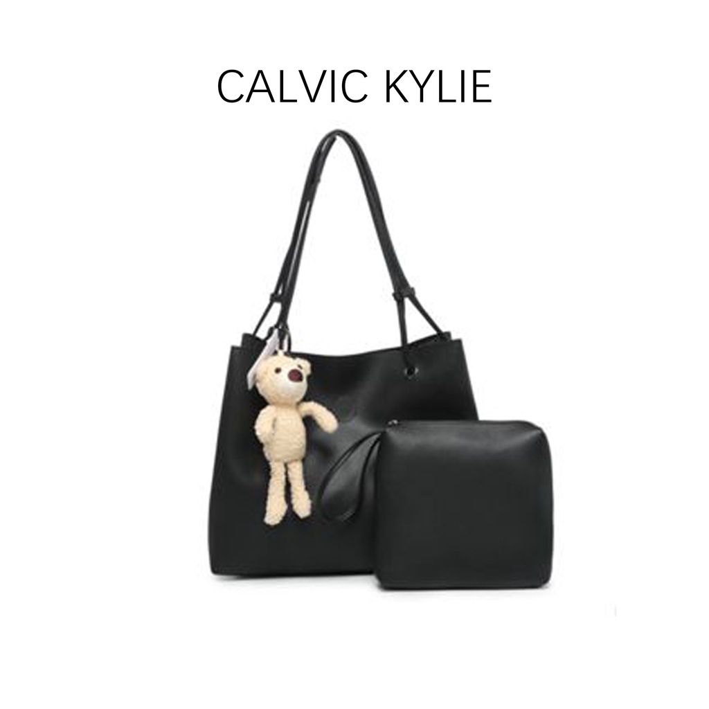 Jual CALVIC KYLIE Tas Wanita Tote Bag - Shoulder Bag Medium Import Free ...