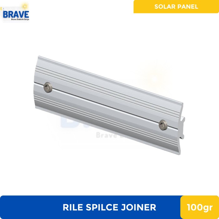Jual Mounting Solar PV Panel Surya - Rail Splice / Joiner | Shopee Indonesia