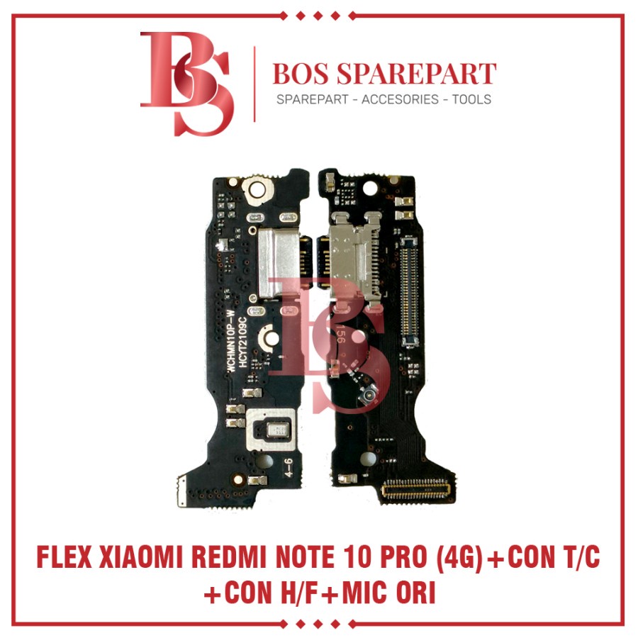 Jual FLEXIBEL REDMI NOTE 10 PRO (4G) + CONECTOR CHARGER + CONECTOR ...