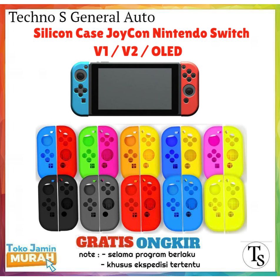 Jual Karet Silikon Silicone Silicon Case Cover Joycon Joy Con joypad ...