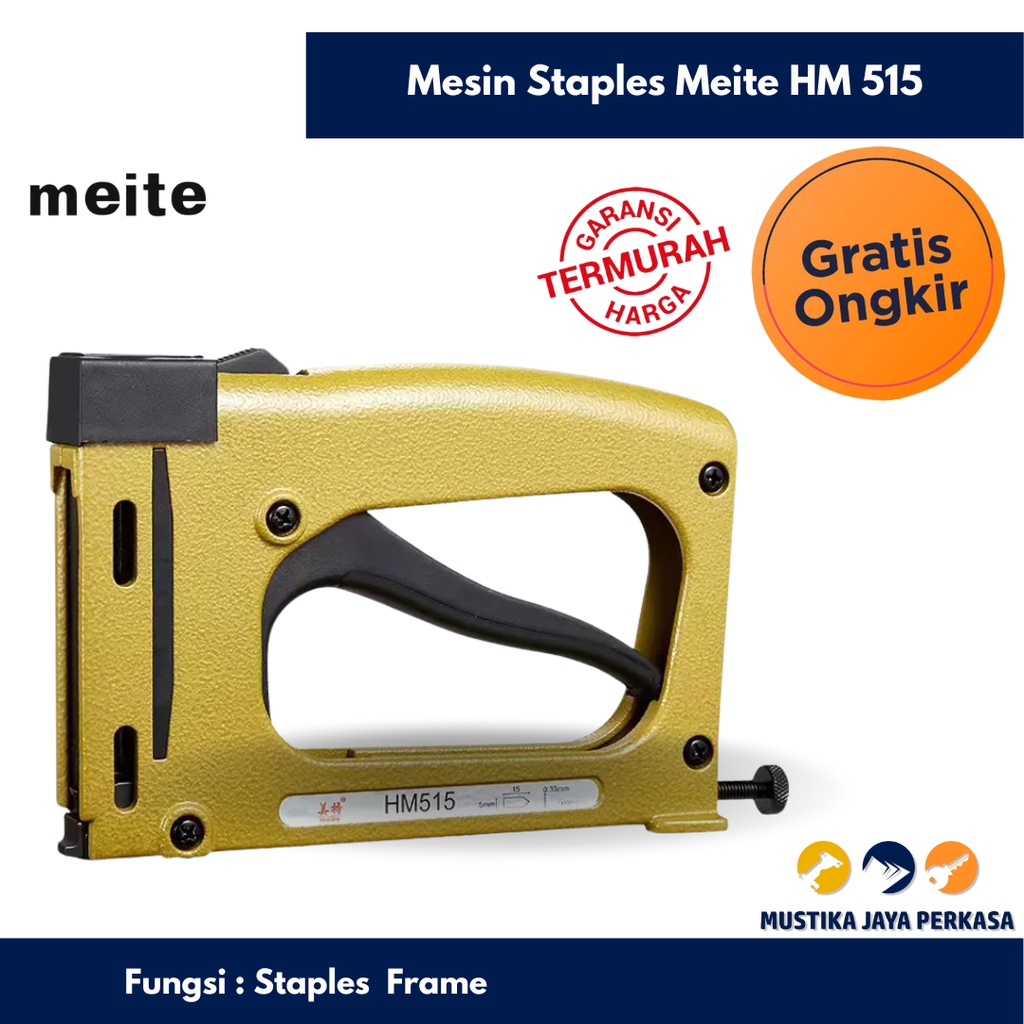 Jual Mesin Meite HM 515 Flexi Gun Manual Staples Pigura Vigura Frame ...