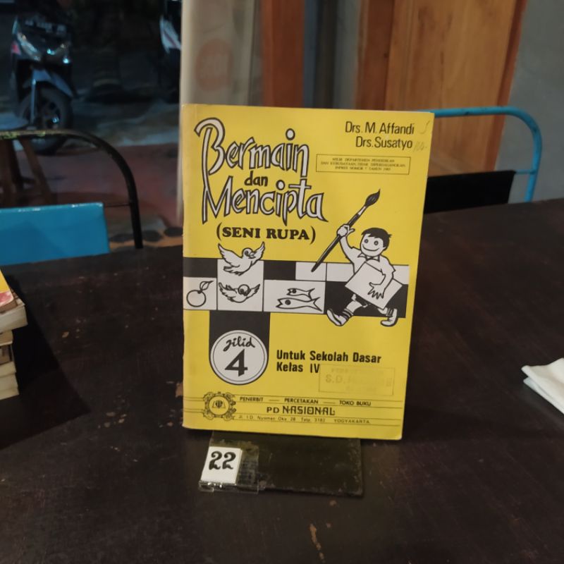 Jual BUKU BERMAIN DAN MENCIPTAKAN SENI RUPA By Drs M Affandi | Shopee Indonesia