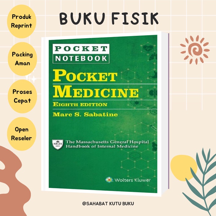Jual BUKU POCKET MEDICINE EIGHTH EDITION - MARC S. SABATINE | Shopee ...