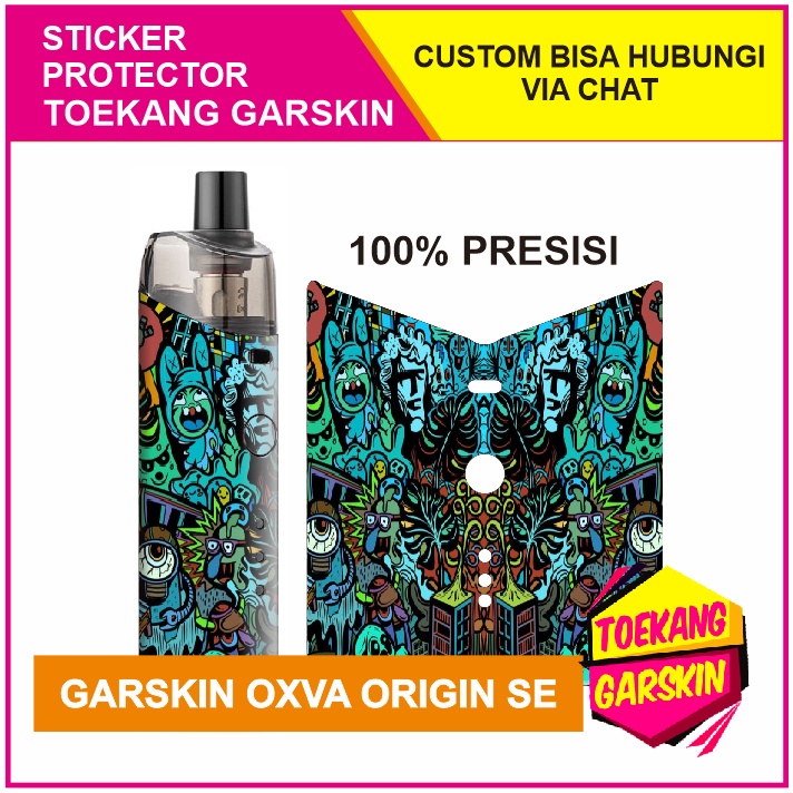 Jual STIKER GARSKIN SKIN ORIGIN SE MOTIF DOODLE 00 BISA CUSTOM JUGA ...