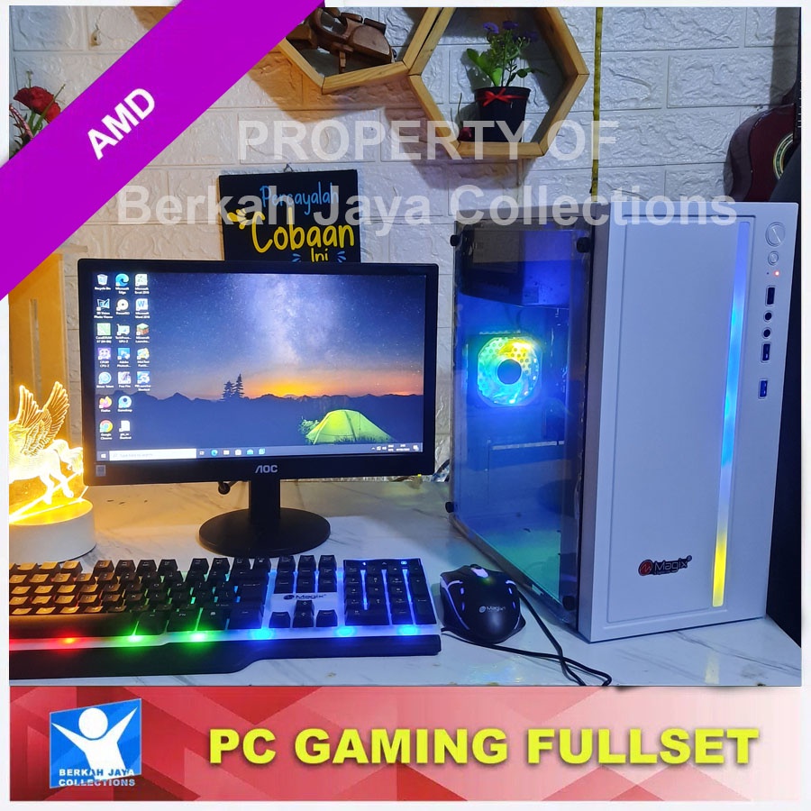 Jual Komputer Gaming AMD Fullset Super Murah | Shopee Indonesia