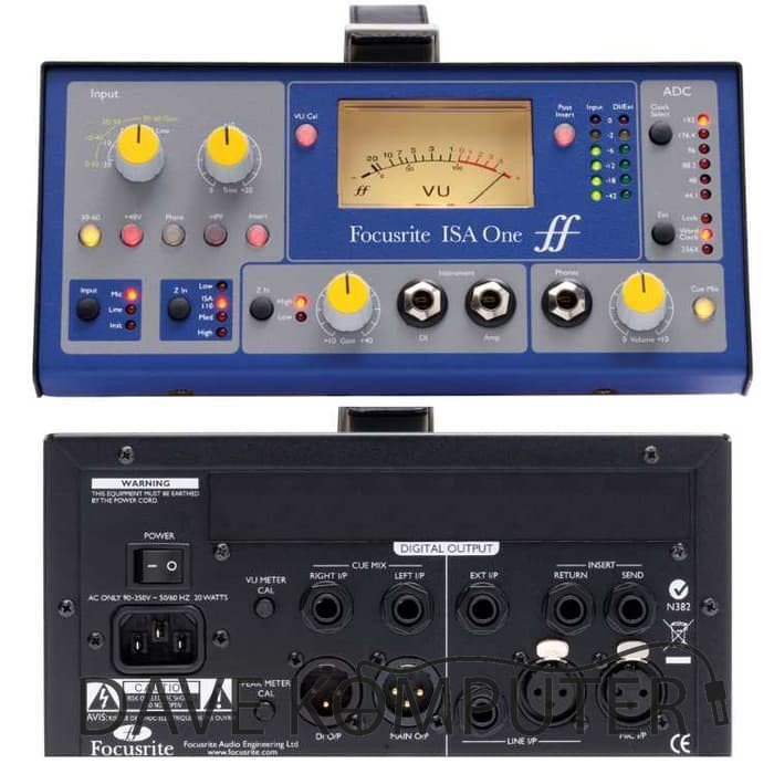 Jual Focusrite ISA One Desktop Microphone Preamp | Shopee Indonesia