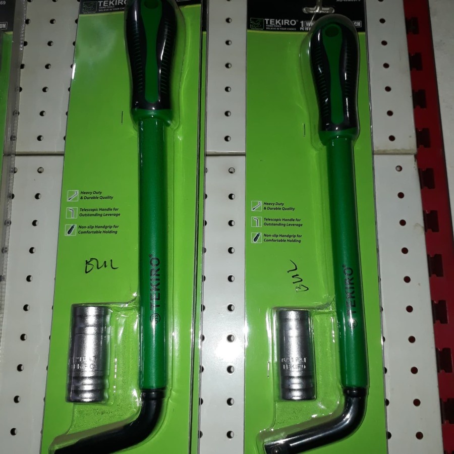 Jual TEKIRO AU-WM0975 KUNCI RODA TARIK WHEEL MASTER WRENCH CR-V SOCK 19 ...